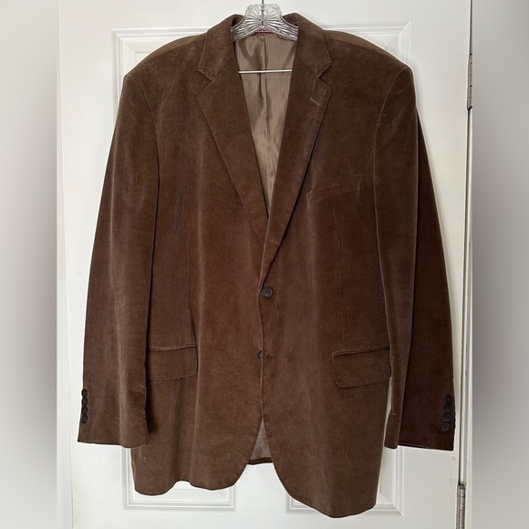 Covington | Suits & Blazers | Covington Mens Brown Corduroy Sport Coatblazer Size 46r | Poshmark